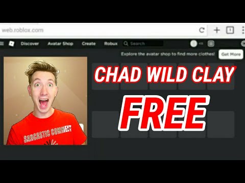 How to make Chad Wild Clay in Roblox for FREE - YouTube