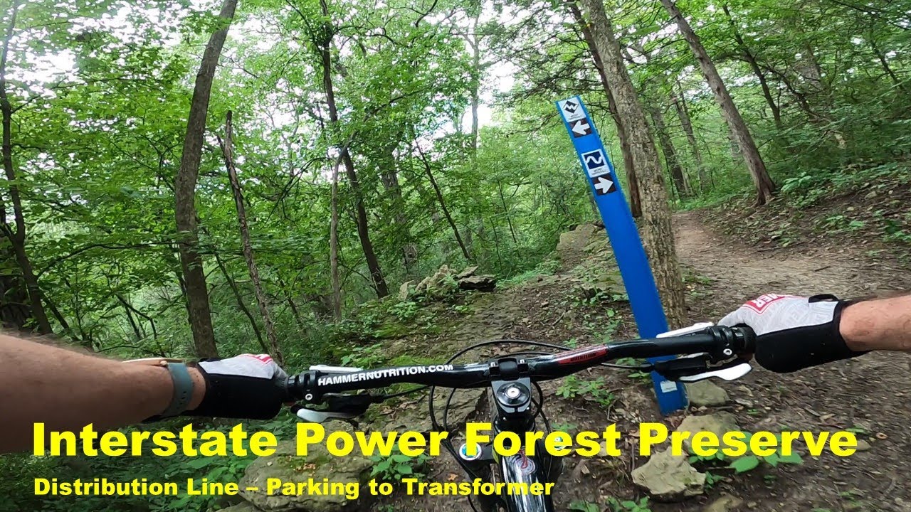Interstate Power Forest Preserve - Distribution line from Parking lot ...