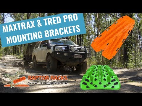 Universal Maxtrax & Tred Pro Mounting Brackets - YouTube