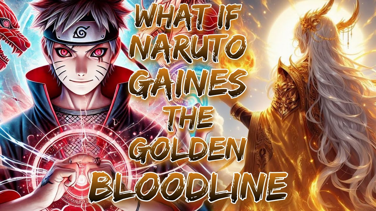 What If Naruto Gaines The Golden Bloodline - YouTube
