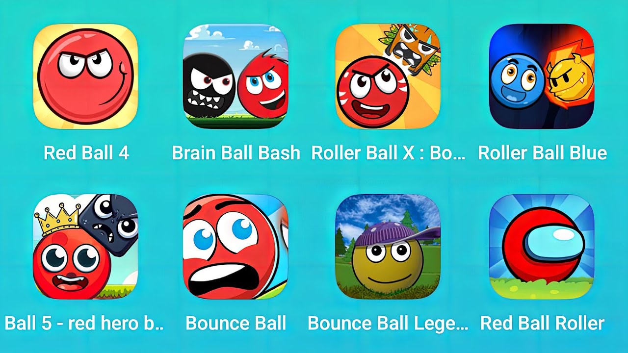Red Ball 4, Brain Ball Bash, Roller Ball X, Roller Ball Blue, Ball 5 and More Red Ball Games ...