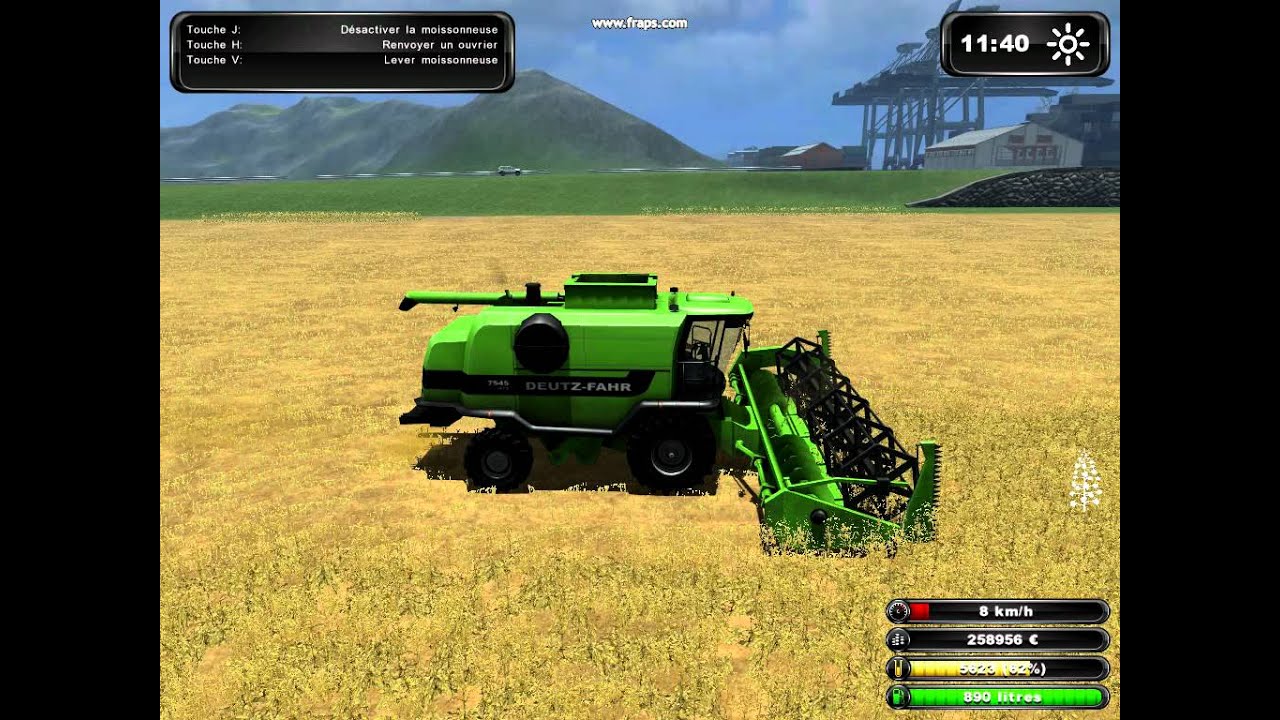 Farming-simulator 2011 demo - YouTube