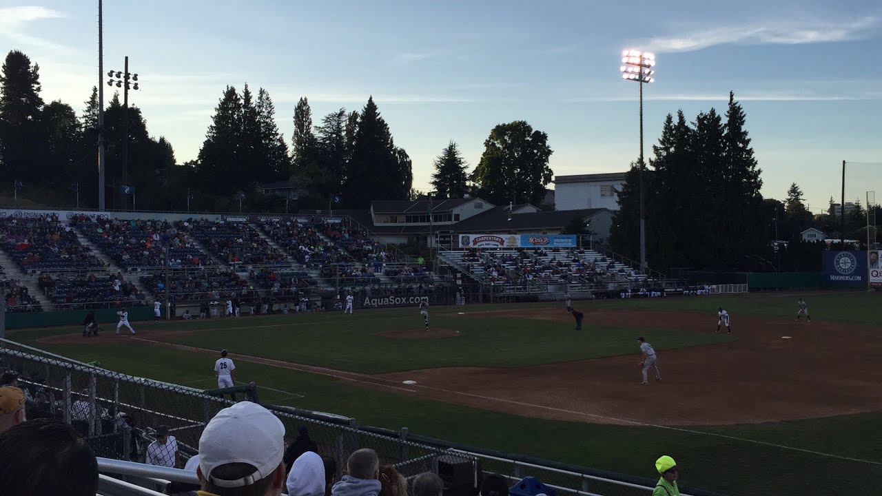 Baseball Everett AquaSox Washington State - YouTube