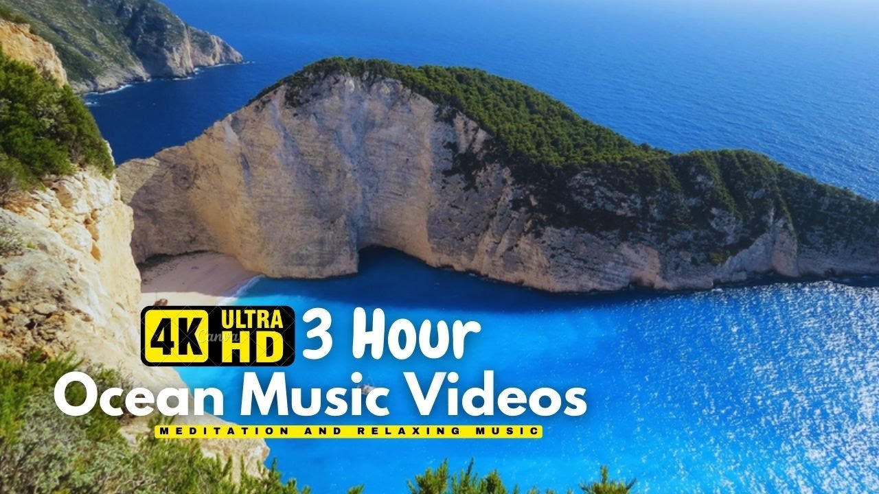 Ocean Soothing Music Calm the Mind | Ocean Waves Chorus Anxiety ...