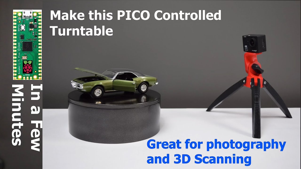 Lets Make A Photography 3d Scanner Turntable Youtube