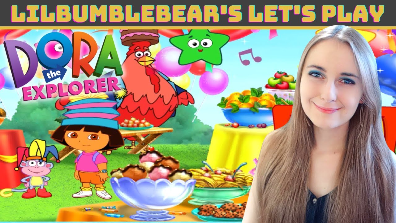 Dora the Explorer Games Click & Create Super Silly Fiesta Full Gameplay ...