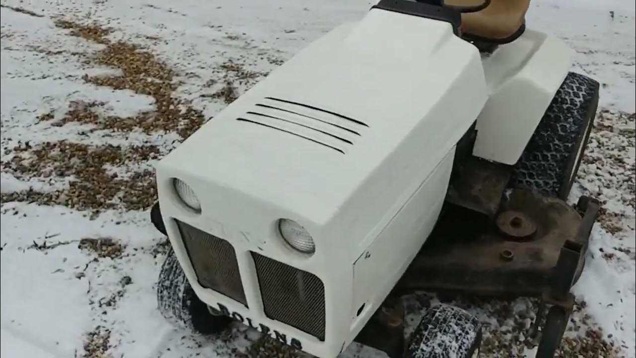 bolens qt-16 year 1972 - YouTube