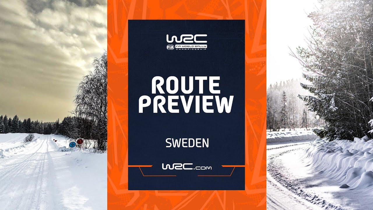 Route Preview | WRC Rally Sweden 2024 - YouTube