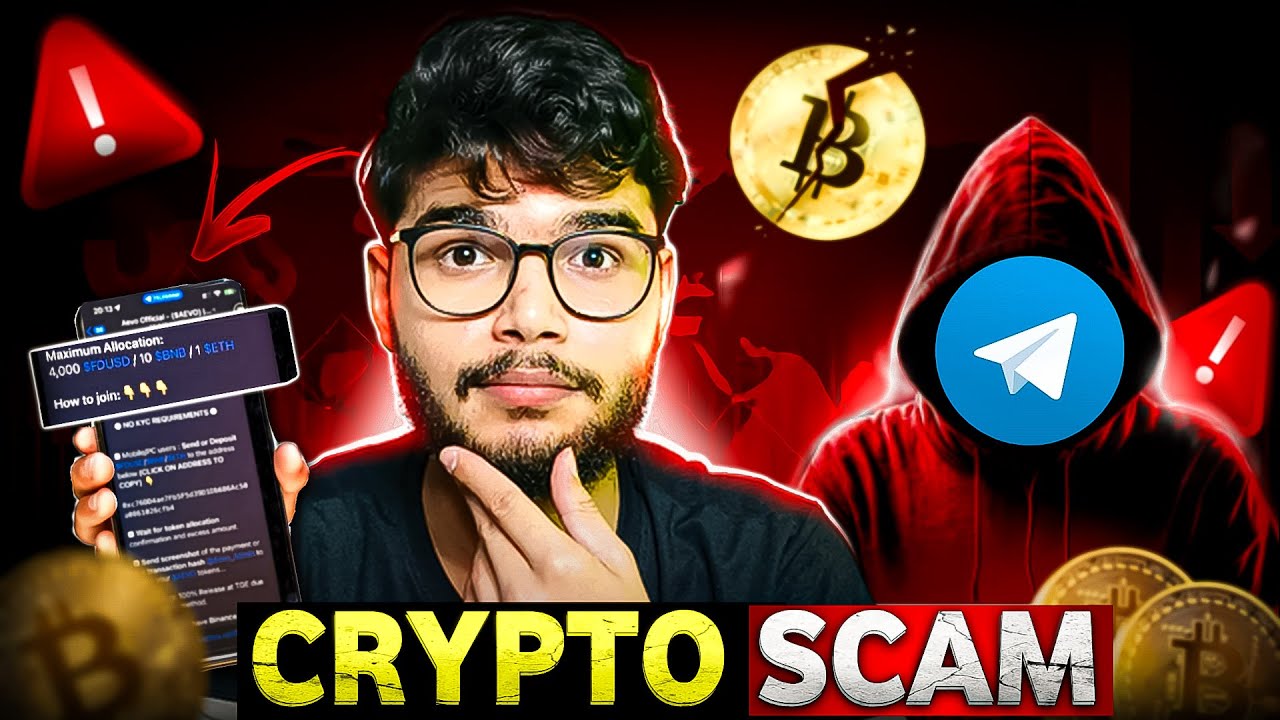 Be Aware! - Cryptocurrency SCAMS in India | Telegram Crypto Scams ...
