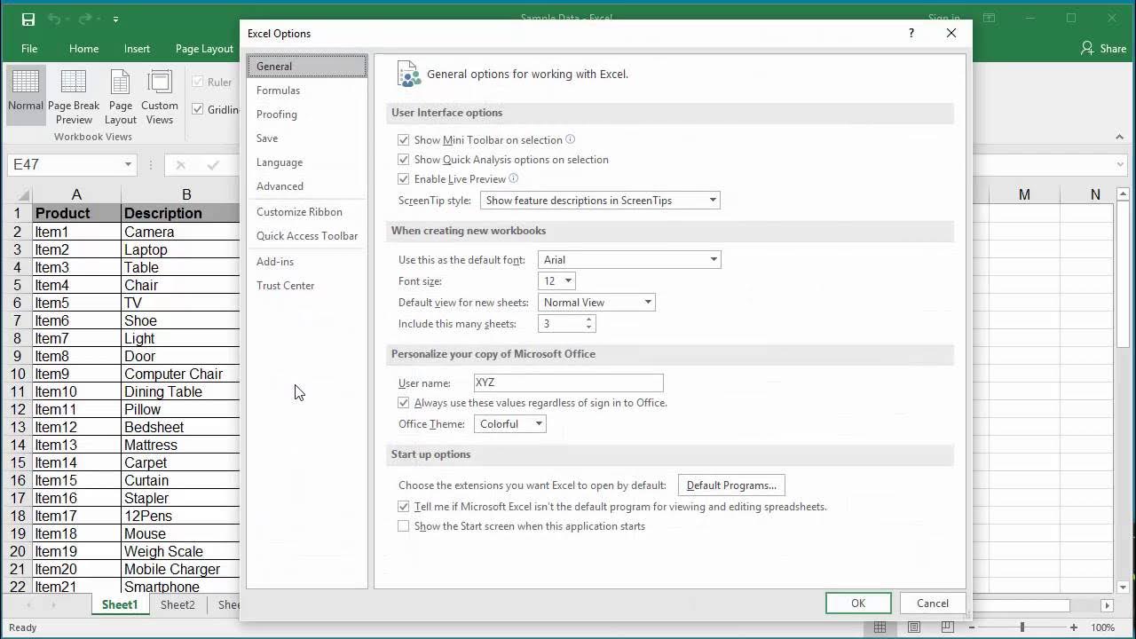 How to Display Page Breaks in Normal View in Excel 2016 - YouTube