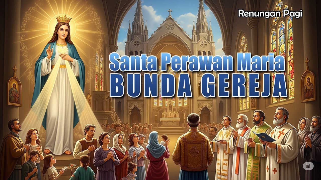 RENUNGAN PAGI - SANTA PERAWAN MARIA BUNDA GEREJA - YOHANES 19 : 25 - 34 ...