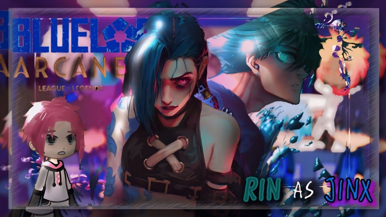 Blue Lock react to Rin Itoshi as Jinx | PART 1 | Blue Lock | Arcane ...
