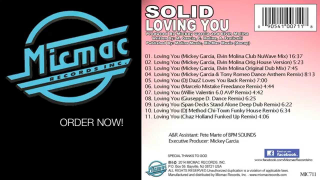 SOLID Loving You THE REMIXES - PROMO VIDEO - YouTube