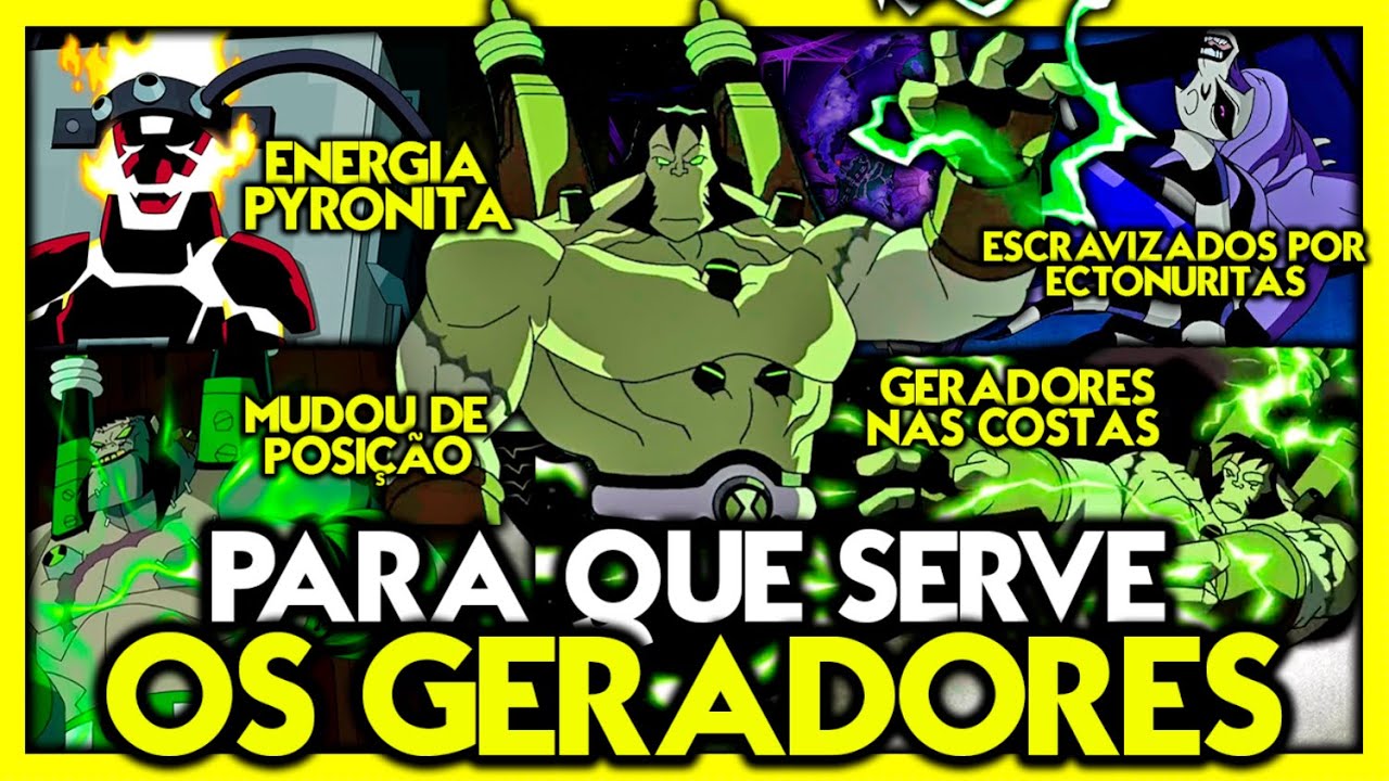 COMO FUNCIONA OS GERADORES DO BENVICKTOR/FRANKENSTRIKE!??? BEN 10 - YouTube