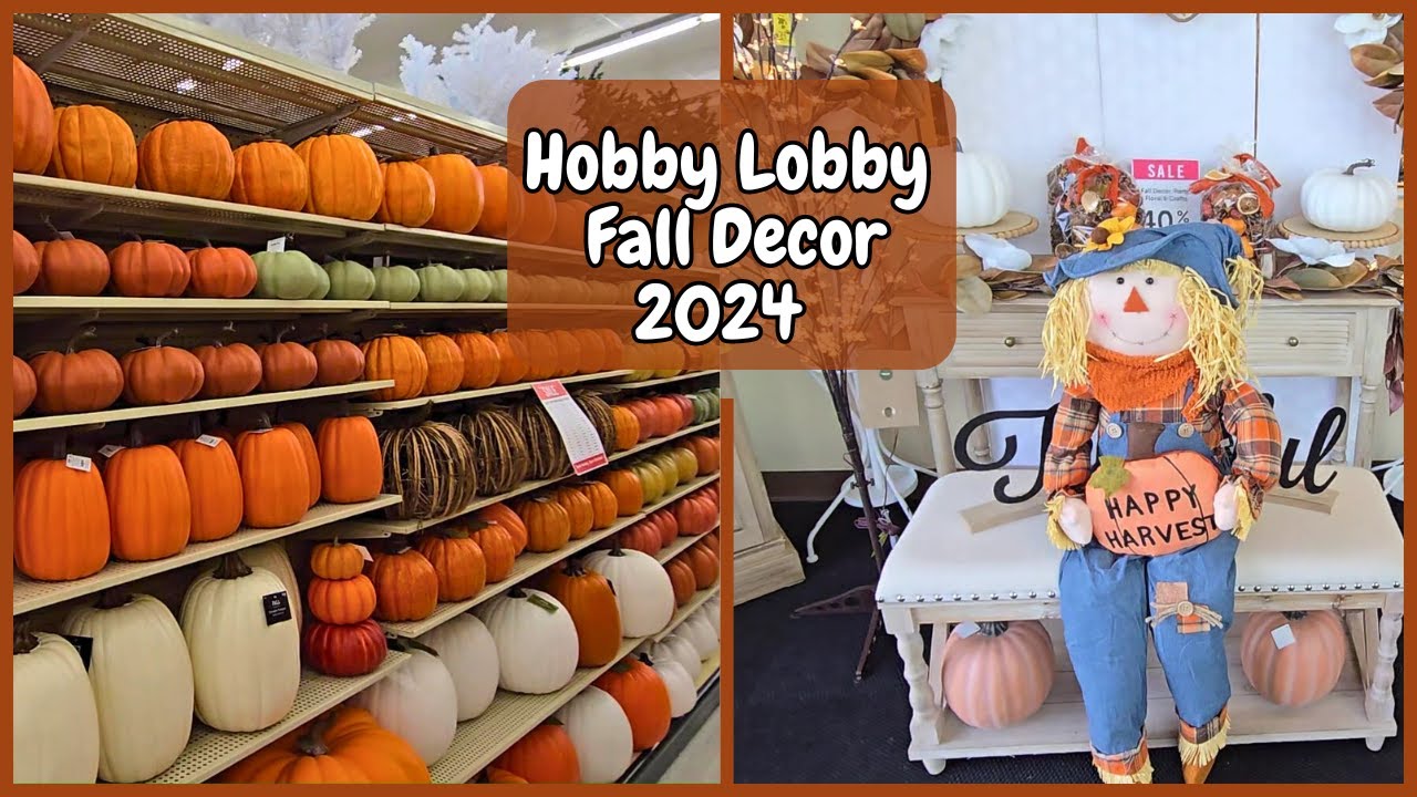 Hobby Lobby Fall and Thanksgiving Decor 2024 | Nashville, Tennessee ...