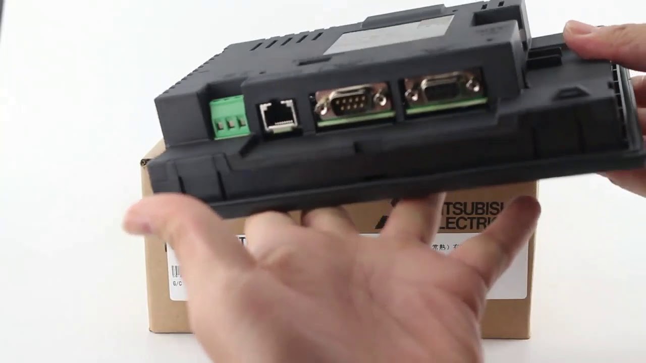 Mitsubishi HMI Touch screen GS2107-WTBD photo Viedo - YouTube