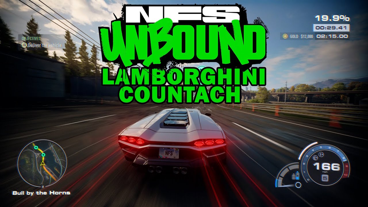 Lamborghini Countach NFS Unbound Gameplay Ultra Settings 4090 RTX 4K ...