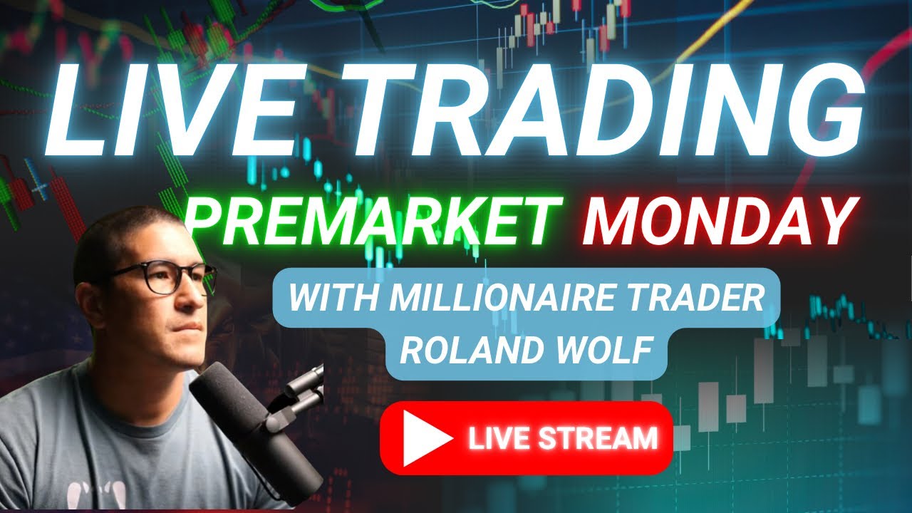 LIVE TRADING with MILLIONAIRE trader Roland Wolf 🐺 - YouTube
