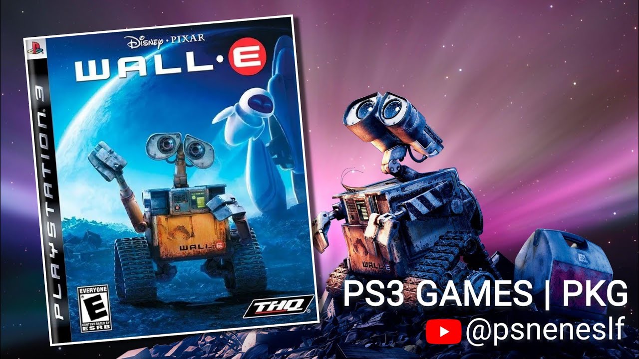 WALL-E PS3 PKG (XMB) - YouTube