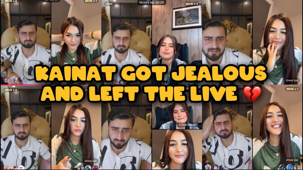 Haider Shah Live With Kainat Qureshi and Urooj Ijaz ️ | Kainat Got ...