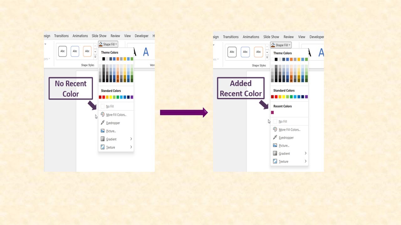 Add Recent Colors In PowerPoint PowerPoint Hacks PowerPoint YouTube Add Recent Colors In PowerPoint PowerPoint Hacks PowerPoint YouTube