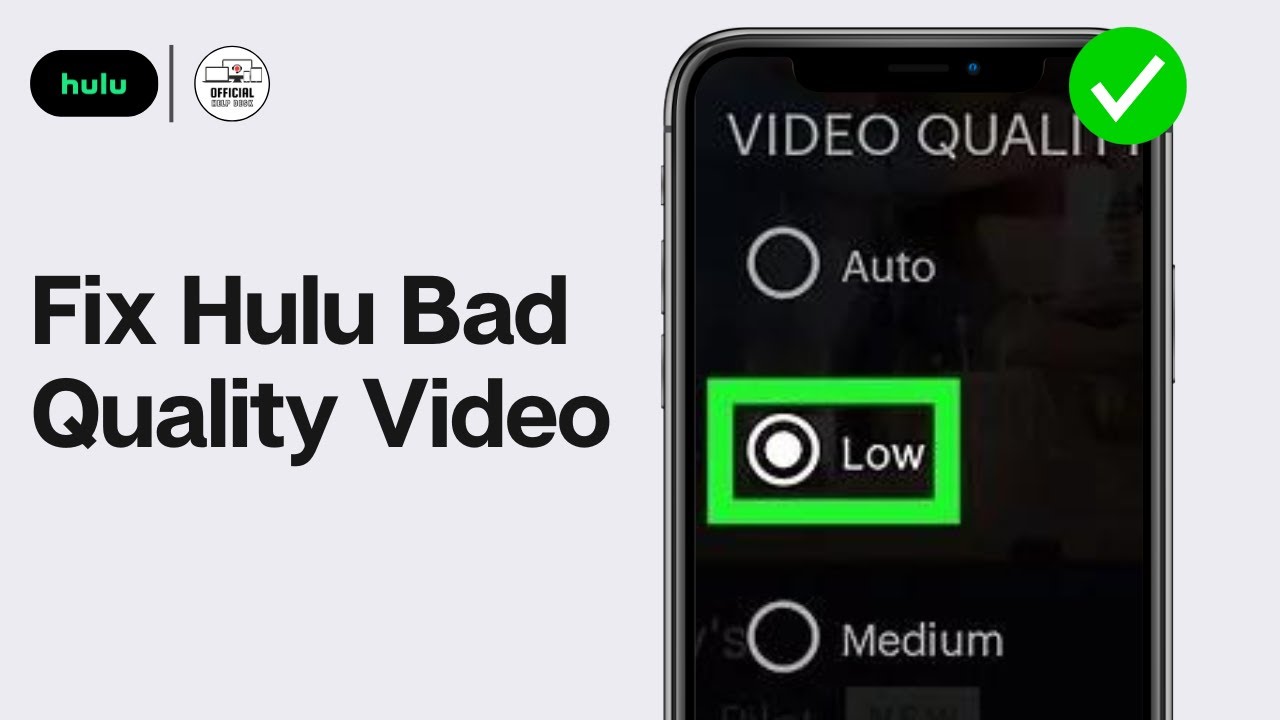 How to Fix Hulu Bad Quality Video (LATEST FIX) - YouTube