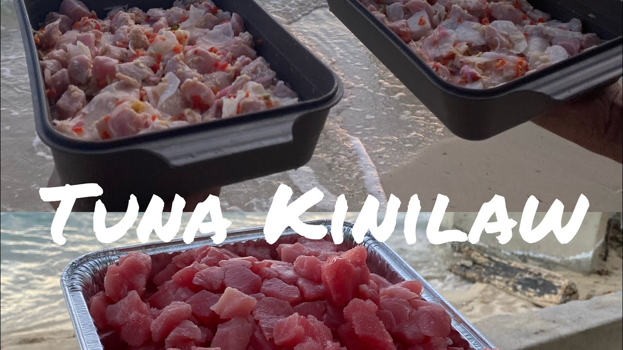 Yellow Fin Tuna Kinilaw- Filipino Style - YouTube