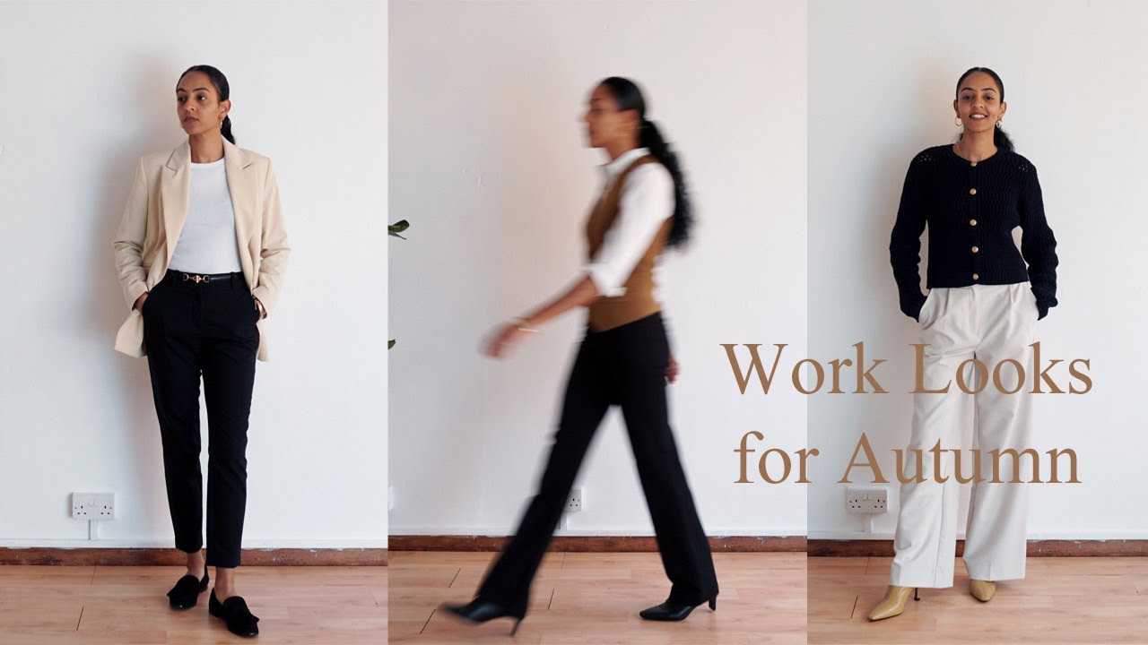 Work Looks for Autumn, Simple yet stylish - YouTube