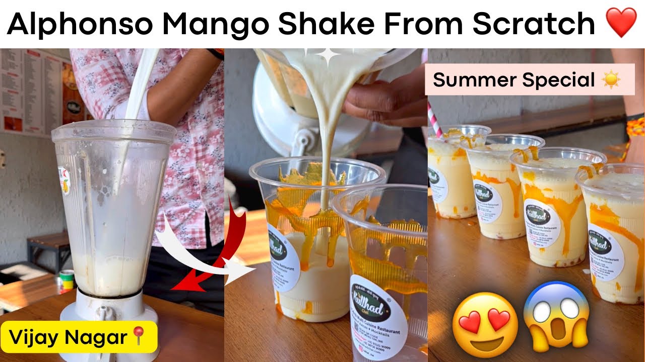 BEST Alphonso Mango Milkshake in Delhi Vihar Nagar In Summers ...
