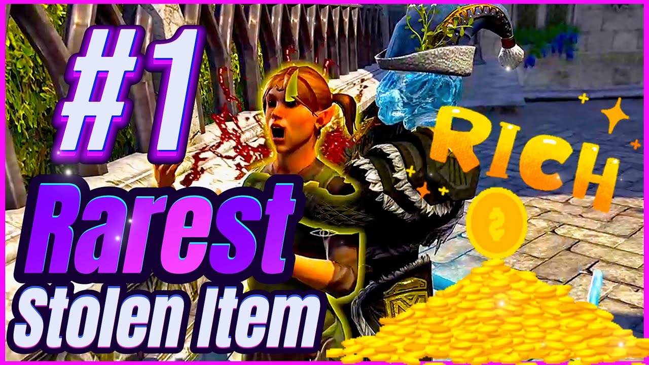 ESO #1 Rarest Pickpocket Stolen Item Guide 2025 - YouTube