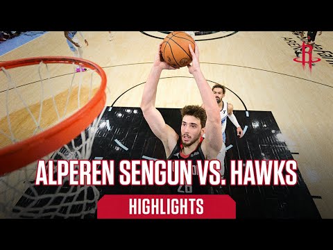 Alperen Sengun (18 points) Highlights vs. Atlanta Hawks l Houston Rockets