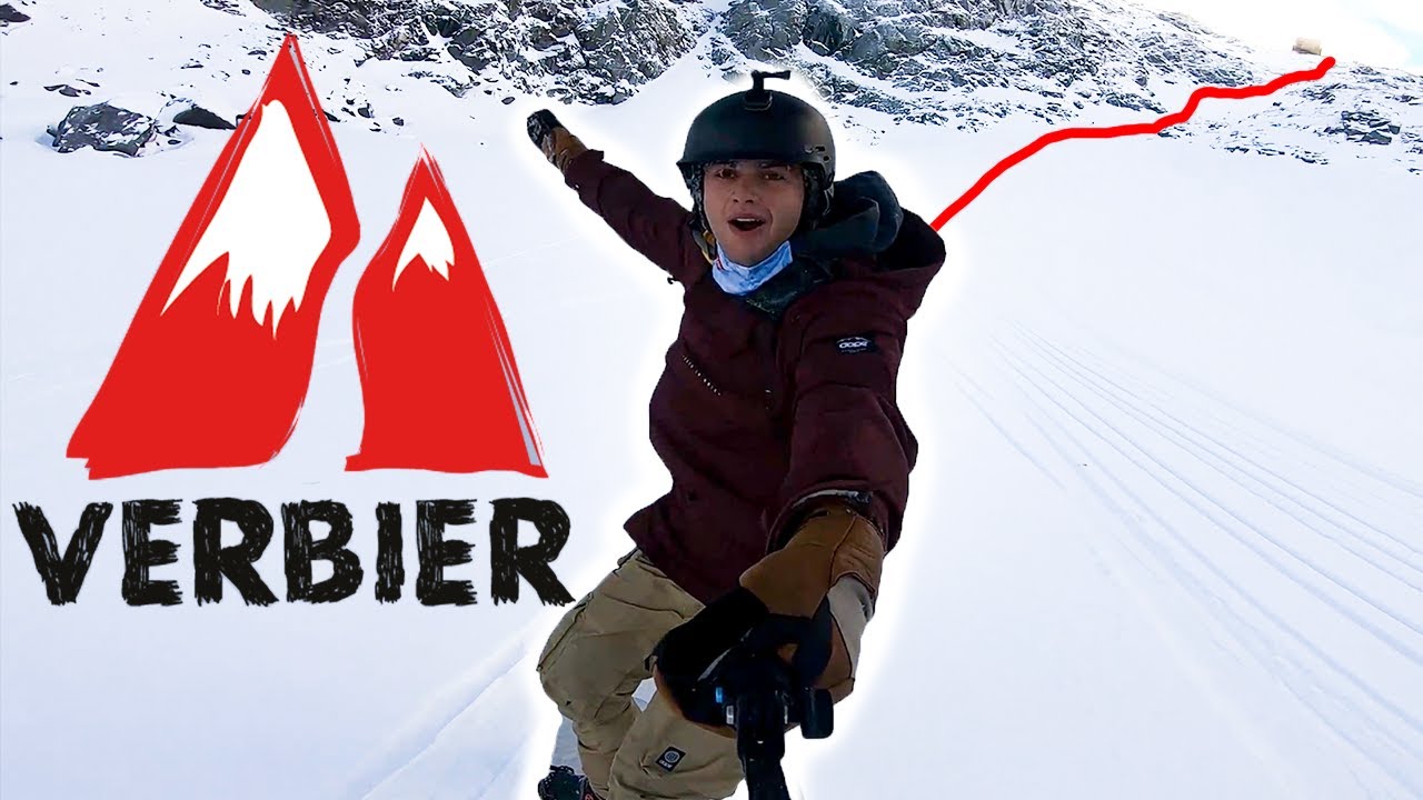 Snowboarding in Verbier!!! Best backcountry resort in switzerland ...