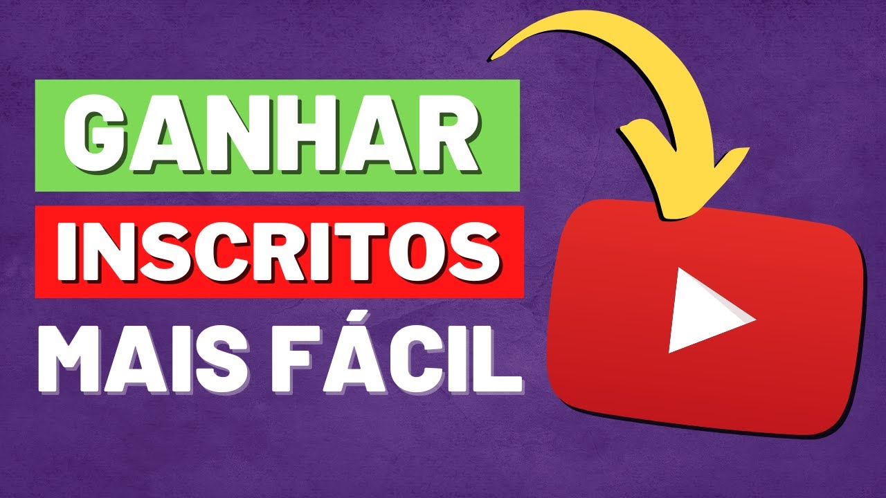 AGORA ficou MAIS Fácil Ganhar Inscritos no YouTube - YouTube