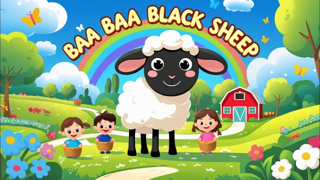 Baa Baa Black Sheep | Popular Baby Song | Learn with Fun Rhymes - YouTube
