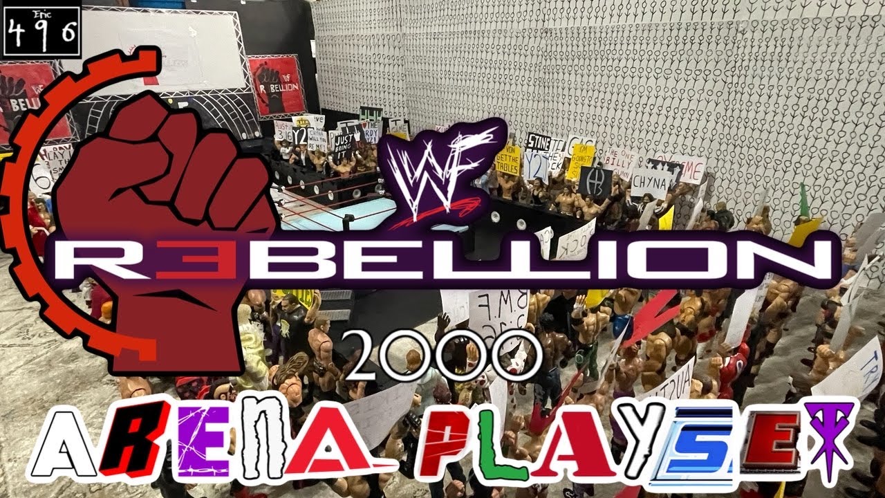 Arena Playset - WWF Rebellion 2000 - YouTube