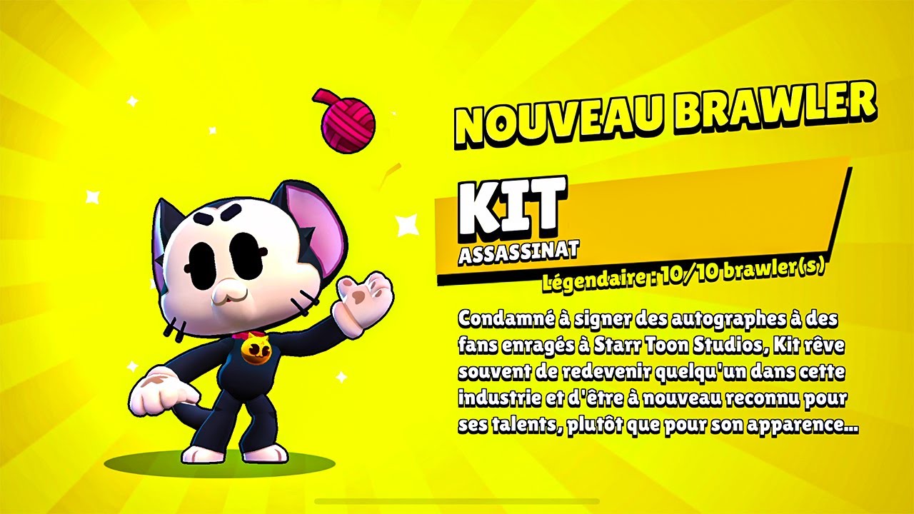 je DÉBLOQUE le NOUVEAU BRAWLER LÉGENDAIRE KIT 🔥 - YouTube