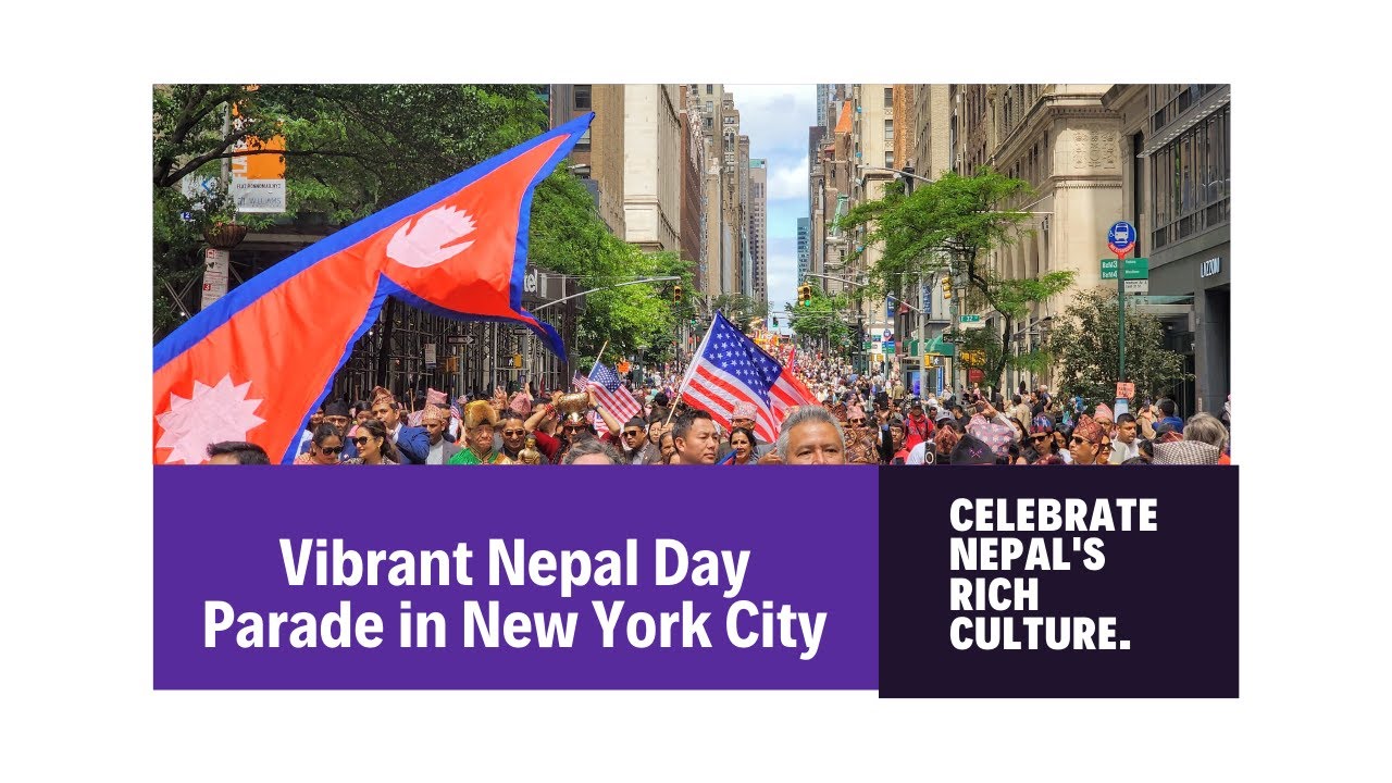 Nepal Day Parade 2024 NYC Vlog | Must-See Culture Celebration! | 38th ...
