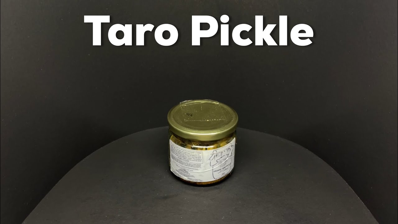 Tons Valley Shop Organic Taro Pickle - YouTube