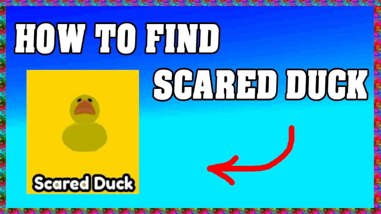 HOW TO FIND SCARED DUCK in FIND THE DUCKS ROBLOX ! 🦆 - YouTube