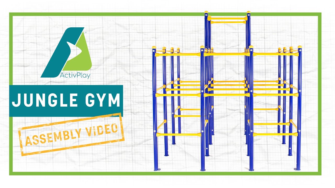 ActivPlay Modular Jungle Gym Base Assembly Video - YouTube