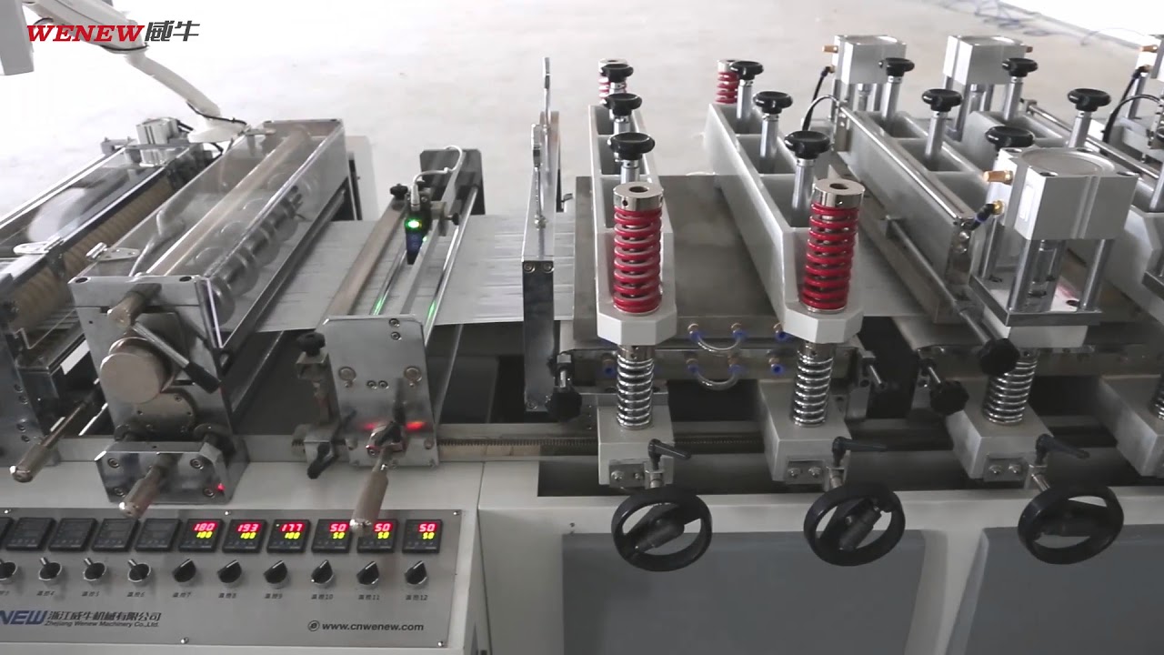 YZS 600B Medical Paper/Film Pouch Making Machine (digital, dual heat ...