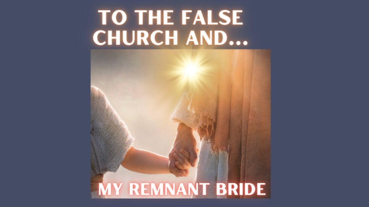 "I try my CHOSEN bride to go through the fire 🔥 of sanctification ...