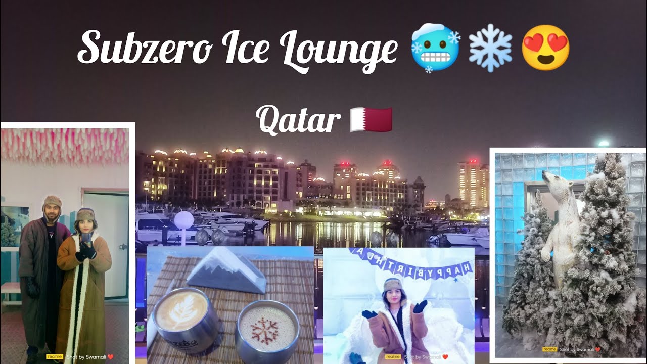 The Coolest Place in Qatar : Subzero Ice Lounge 🥶 ️😍 #viral #visitqatar ...