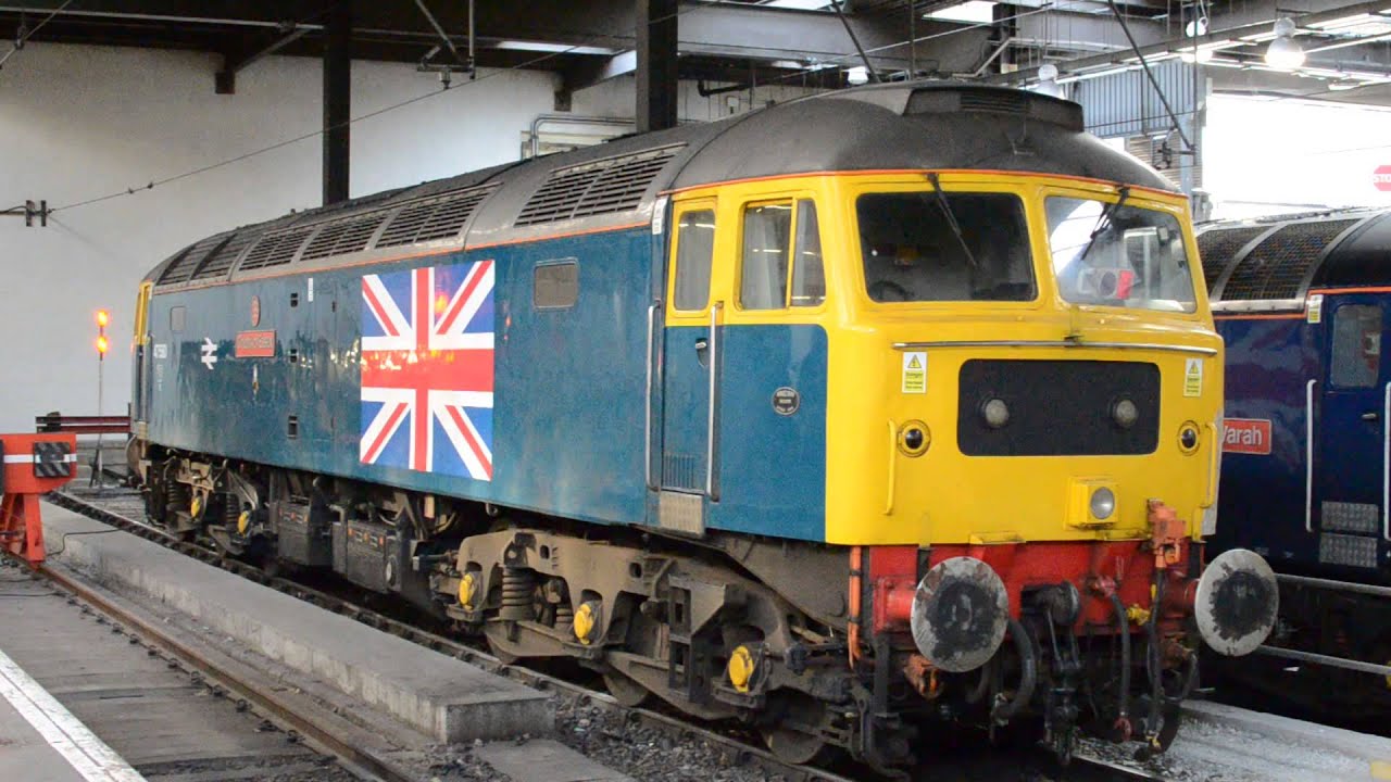 Class 47 No. 47580 and DRS 57302 | London Euston | 8/2/2014 - YouTube