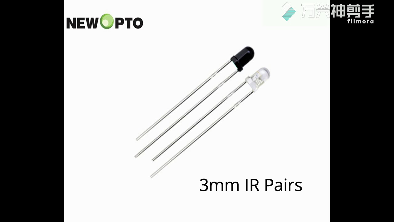 IR LED and IR RECEIVER APPLICATION - YouTube