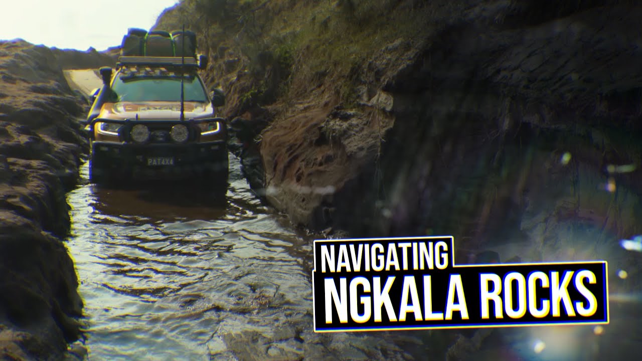 Navigating Ngkala Rocks on K'Gari - YouTube