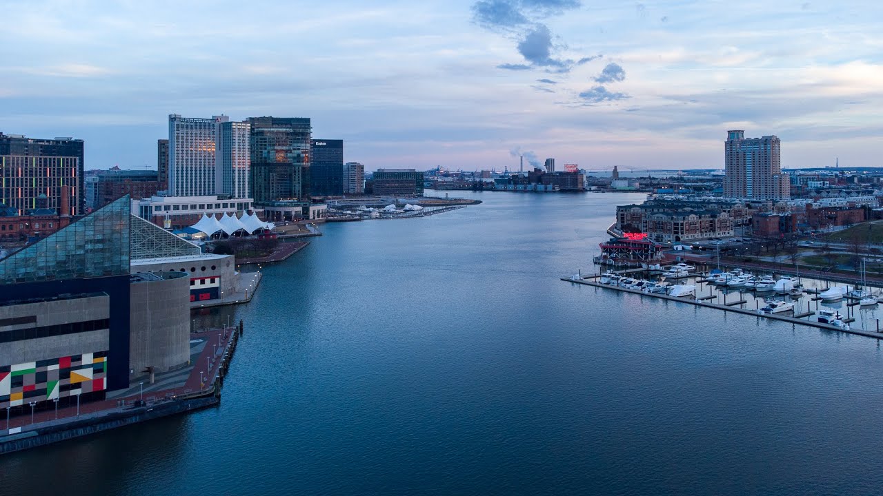 Cinematic Sunset at Inner Harbor | DJI mini 2 | 4k - YouTube