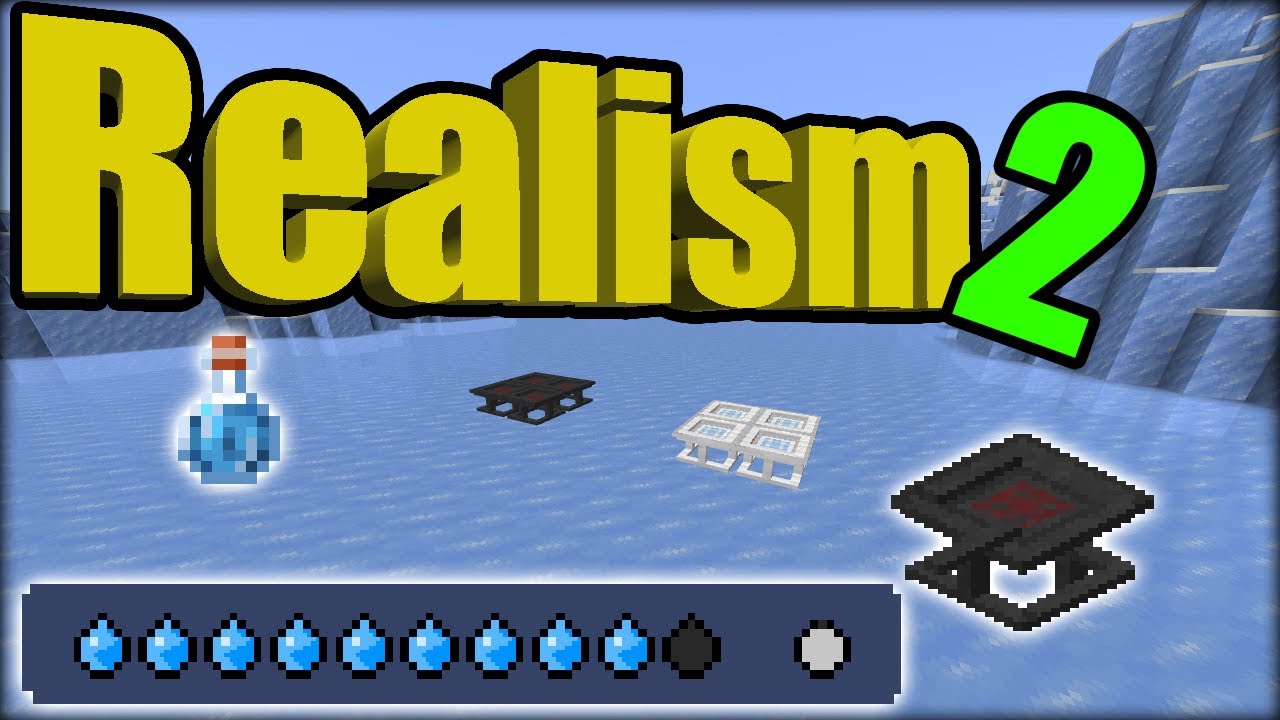 Realism Addon V2 Minecraft PE (Bedrock Edition) Mod - YouTube