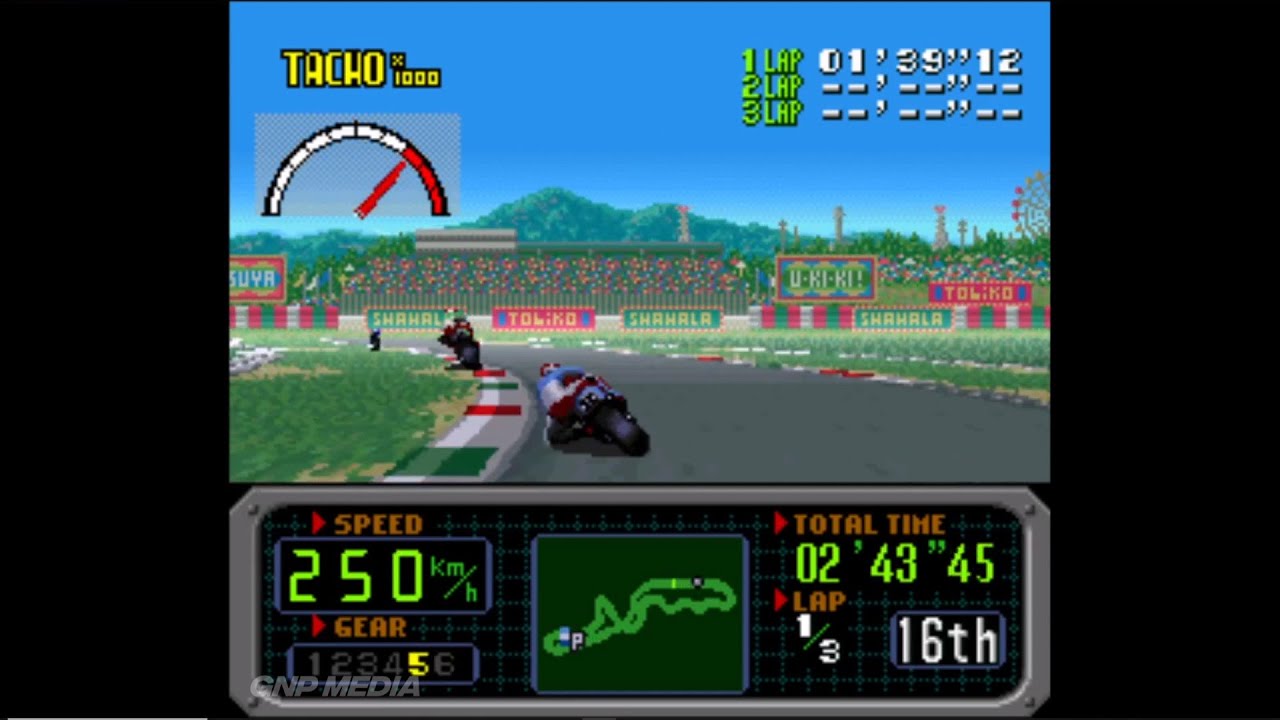 GP 1 [SNES] - Gameplay HD - YouTube