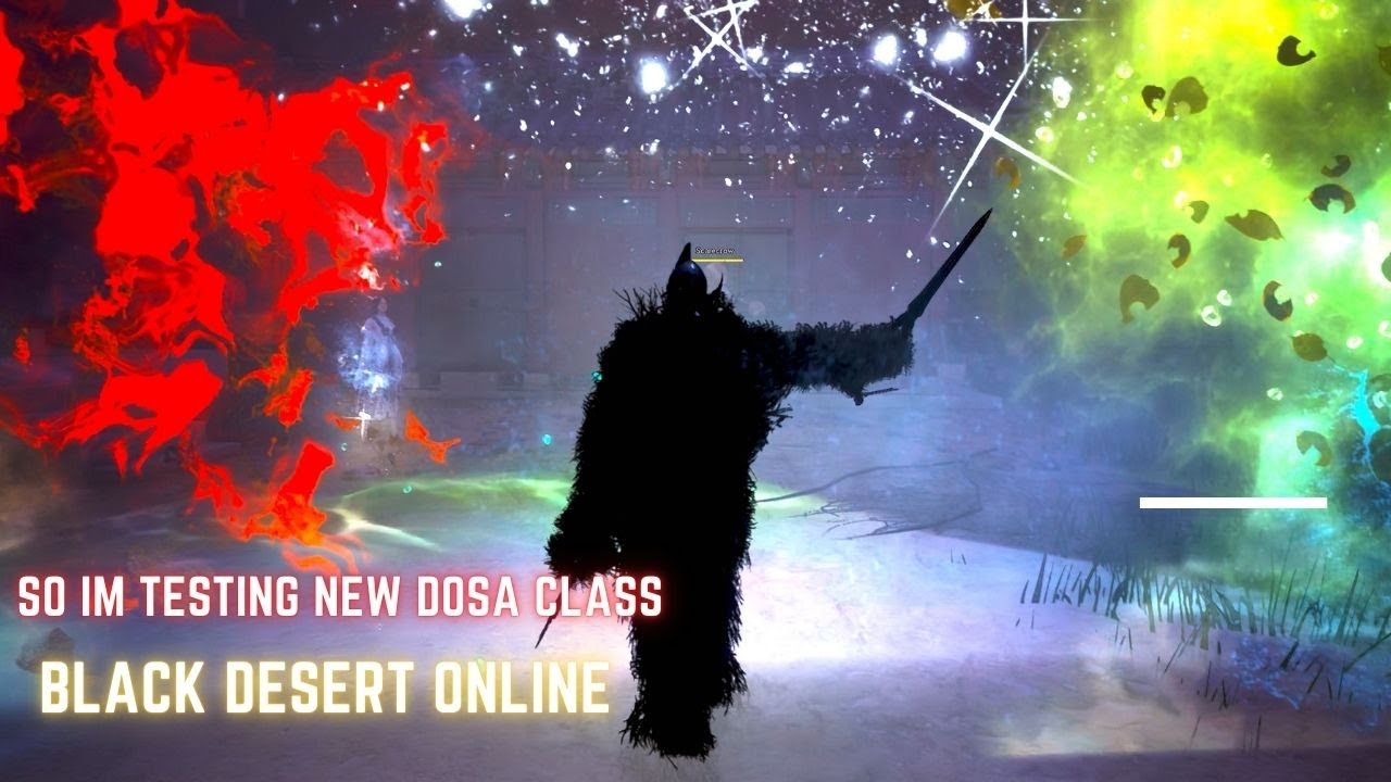 Black Desert Online Dosa Class Awakening Combat Gameplay - YouTube